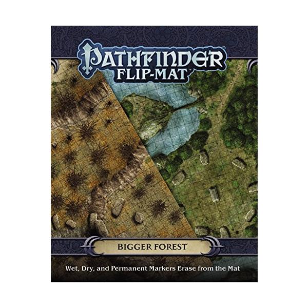 ボードゲーム 英語 アメリカ 海外ゲーム PZO30077 Pathfinder Flip-Mat: Bigger Forest海外限定品を迅速輸入！5〜15営業日にて発送します。型番：PZO30077海外サイズ：Small関連：ボードゲー...
