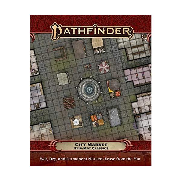 ボードゲーム 英語 アメリカ 海外ゲーム PZO31028 Pathfinder Flip-Mat Classics: City Market海外限定品を迅速輸入！5〜15営業日にて発送します。型番：PZO31028海外サイズ：Medium...