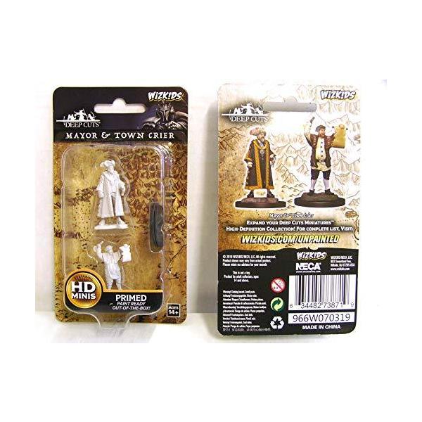 ボードゲーム 英語 アメリカ 海外ゲーム WK73871 WizKids Deep Cuts Unpainted Miniatures: Wave 10: Mayor &amp; Town Crier海外限定品を迅速輸入！5〜15営業日にて...