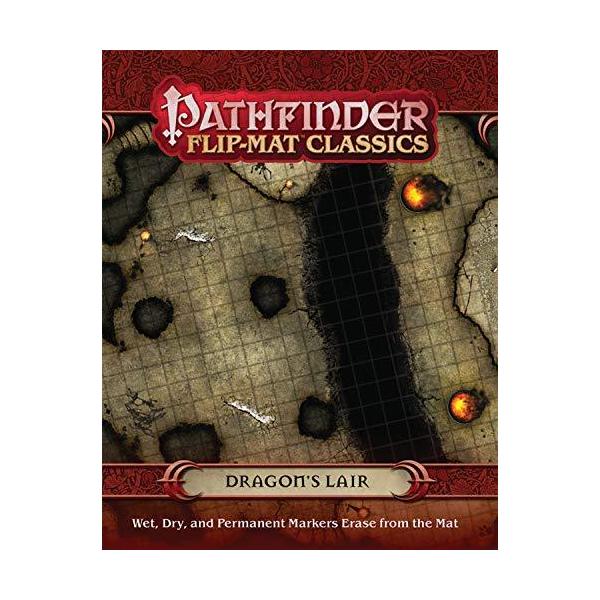 ボードゲーム 英語 アメリカ 海外ゲーム PZO31025 Pathfinder Flip-Mat Classics: Dragon’s Lair海外限定品を迅速輸入！5〜15営業日にて発送します。型番：PZO31025海外サイズ：Medi...