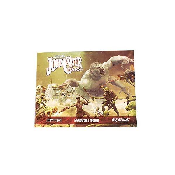 ボードゲーム 英語 アメリカ 海外ゲーム MUH-051408 Modiphius Entertainment Modiphius John Carter of Mars: Narrator's Toolkit (4-Panel Scree...