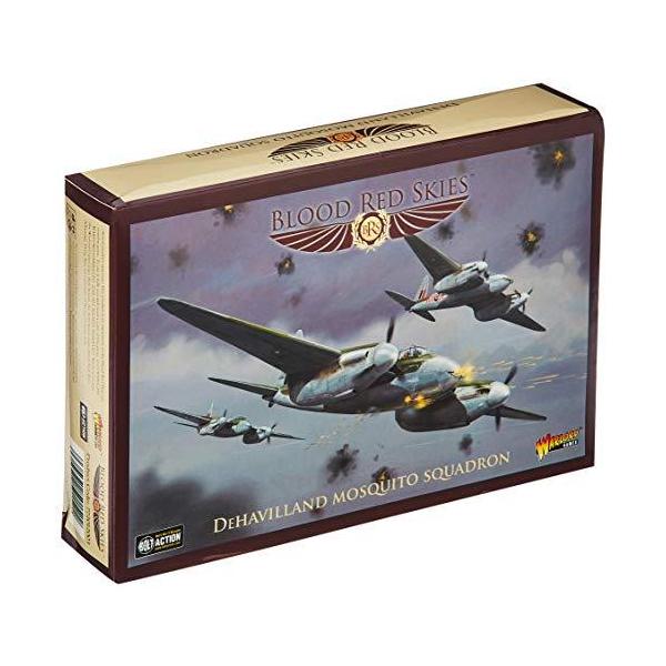ボードゲーム 英語 アメリカ 海外ゲーム 772012003 Blood Red Skies DeHavilland Mosquito Squadron 1:200 WWII Mass Air Combat War Game海外限定品を迅速...