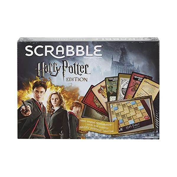 ボードゲーム 英語 アメリカ 海外ゲーム DPR77 Mattel Games Scrabble Harry Potter Board Game, Crossword Strategy Game for Kids and Adults, 2...