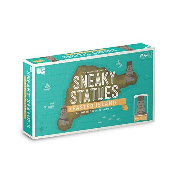 ボードゲーム 英語 アメリカ 海外ゲーム SG_B01DWPXGC8_US University Games, Sneaky Statues of Easter Island - A deceptively Clever Game of S...