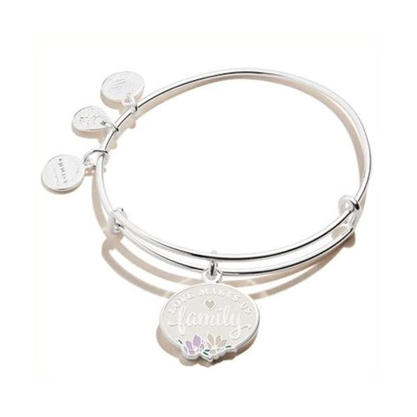 アレックスアンドアニ アメリカ アクセサリー ブランド かわいい おしゃれ  A21EBFAMSS Alex and Ani Occasions Expandable Bangle for Women, Love Makes Us Fami...