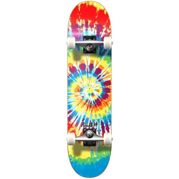 スタンダードスケートボード スケボー 海外モデル 直輸入 GC77011 Tie Dye Original Yocaher Punked Complete Skateboard 7.75" x 31" Pro Skateboards wit...