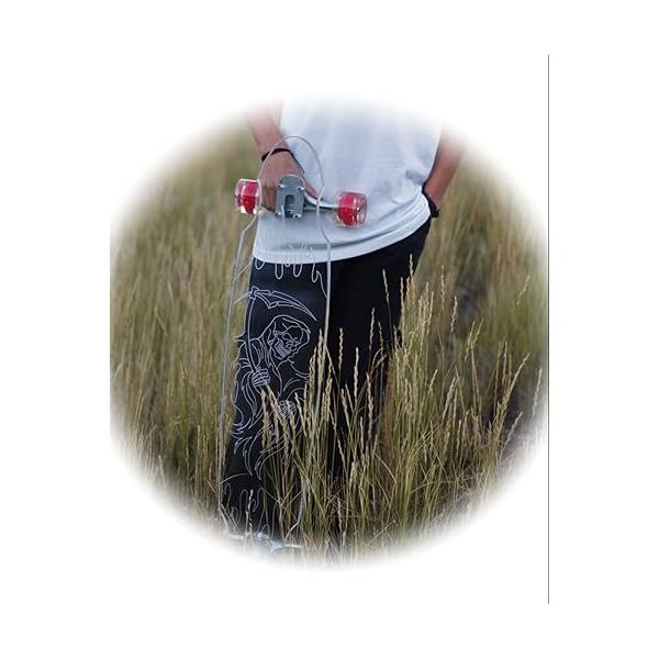 ロングスケートボード スケボー 海外モデル 直輸入  Ghost Grim Reaper │40-Inch Wheel Cut │Clear Longboard Skateboard │Great for Beginners, Interm...