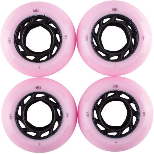 ウィール タイヤ スケボー スケートボード 海外モデル 直輸入 WE937 WELCOME Skateboard Wheels Orbs Ghost Lites Pink/Black 54mm海外限定品を迅速輸入！5〜15営業日にて発送しま...