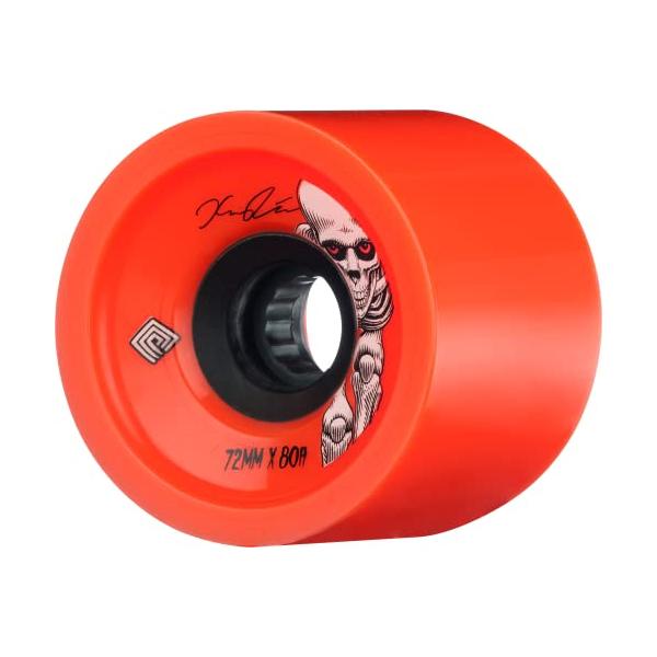 ウィール タイヤ スケボー スケートボード 海外モデル 直輸入 WPCPPKR7280R4 Powell Peralta Pro Kevin Reimer 72mm 80A Red Race Skateboard Wheels SSF海外限...