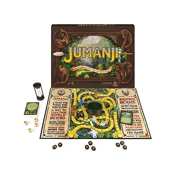 ボードゲーム 英語 アメリカ 海外ゲーム 6061775 Spin Master Games, Jumanji 30th Anniversary Edition, The Classic Thrilling Adventure Family...