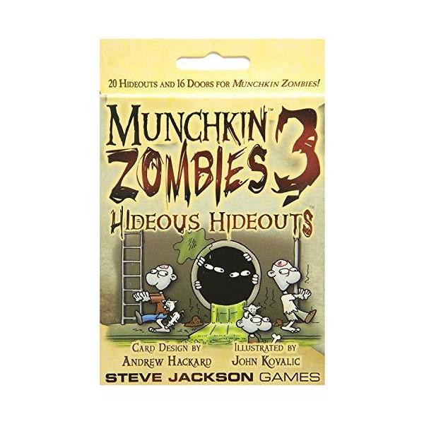 ボードゲーム 英語 アメリカ 海外ゲーム SJG01487 Munchkin Zombies 3 Hideous Hideouts海外限定品を迅速輸入！5〜15営業日にて発送します。型番：SJG01487関連：ボードゲーム,英語,アメリカ,...