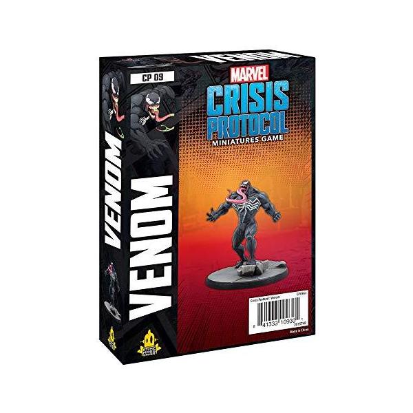ボードゲーム 英語 アメリカ 海外ゲーム FFGMSG09 Marvel: Crisis Protocol Venom CHARACTER PACK - Embrace the Power of the Symbiote! Tabletop...