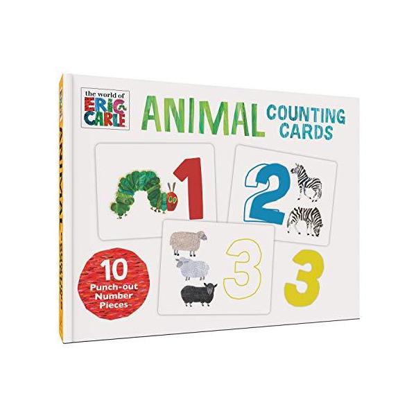 ボードゲーム 英語 アメリカ 海外ゲーム 9781452160603 The World of Eric Carle Animals Counting Cards (Numbers Flash Cards for Toddlers, Tod...