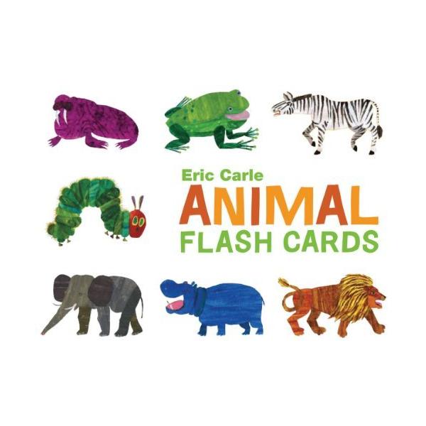 ボードゲーム 英語 アメリカ 海外ゲーム 9780811852562 The World of Eric Carle (Tm) Animal Flash Cards (Alphabet Flashcards for Toddlers, An...