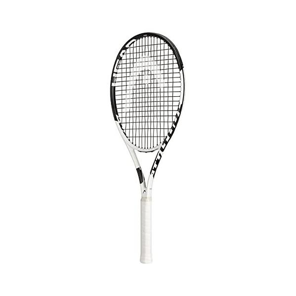 テニス ラケット 輸入 アメリカ ヘッド  HEAD Metallix Attitude Pro White Tennis Racket - Pre-Strung Adult Tennis Racquet for Control and M...