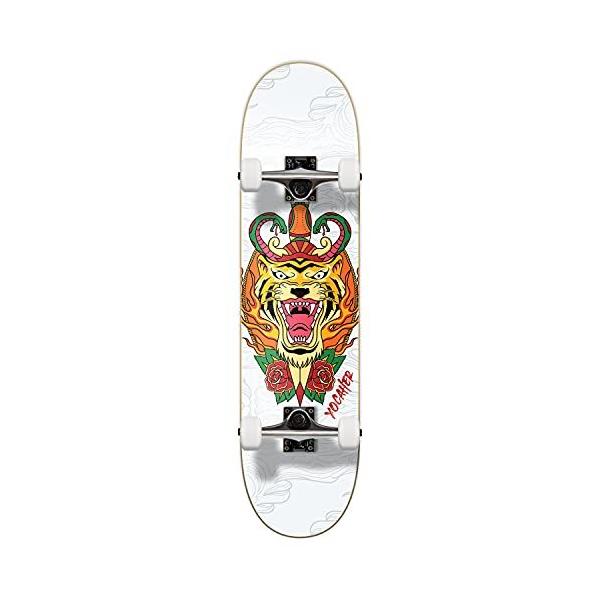 スタンダードスケートボード スケボー 海外モデル 直輸入 GC77131 Yocaher Punked Complete Skateboard 7.75" x 31" Pro Skateboards with Black Widow Gri...