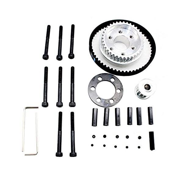 ウィール タイヤ スケボー スケートボード 海外モデル 直輸入 H-TBL3Z vanpro DIY Electric Skateboard 83MM 90MM 97MM PU Wheel Pulleys Kit Set 36/18 Too...