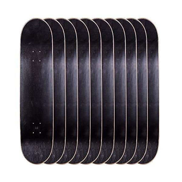 デッキ スケボー スケートボード 海外モデル 直輸入  Cal 7 Blank Maple Skateboard Decks (Bundle of 10) (7.75 Inch, Black)海外限定品を迅速輸入！5〜15営業日にて発送しま...