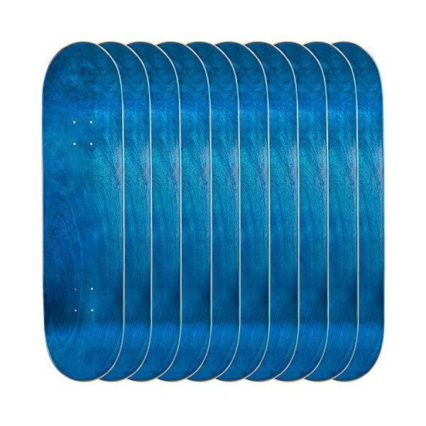 デッキ スケボー スケートボード 海外モデル 直輸入  Cal 7 Blank Maple Skateboard Decks (Bundle of 10) (7.75 Inch, Blue)海外限定品を迅速輸入！5〜15営業日にて発送します...