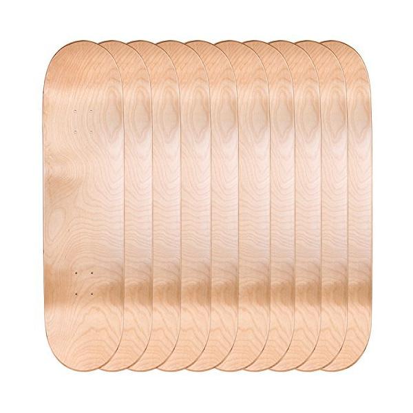 デッキ スケボー スケートボード 海外モデル 直輸入  Cal 7 Blank Maple Skateboard Decks (Bundle of 10) (8.5 inch, Natural)海外限定品を迅速輸入！5〜15営業日にて発送し...