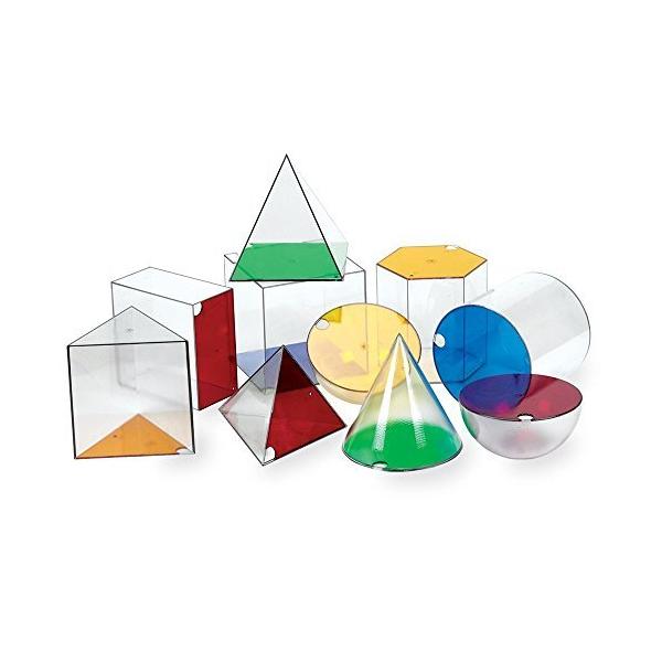 知育玩具 パズル ブロック ラーニングリソース LER3208 Learning Resources Giant GeoSolids, Large Plastic Shapes海外限定品を迅速輸入！5〜15営業日にて発送します。型番：LER...