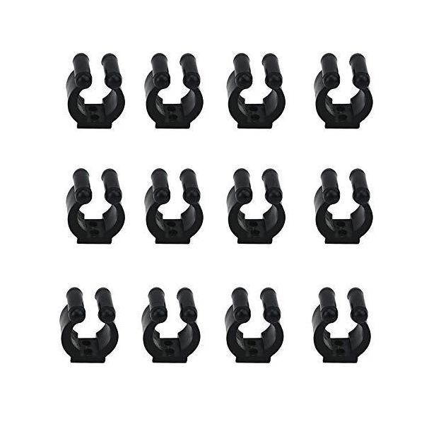 海外輸入品 ビリヤード  JKJF Billiards Snooker Cue Locating Clip Holder Fishing Pole Rod Holder Clips for Pool Cue Racks Fishing Ro...