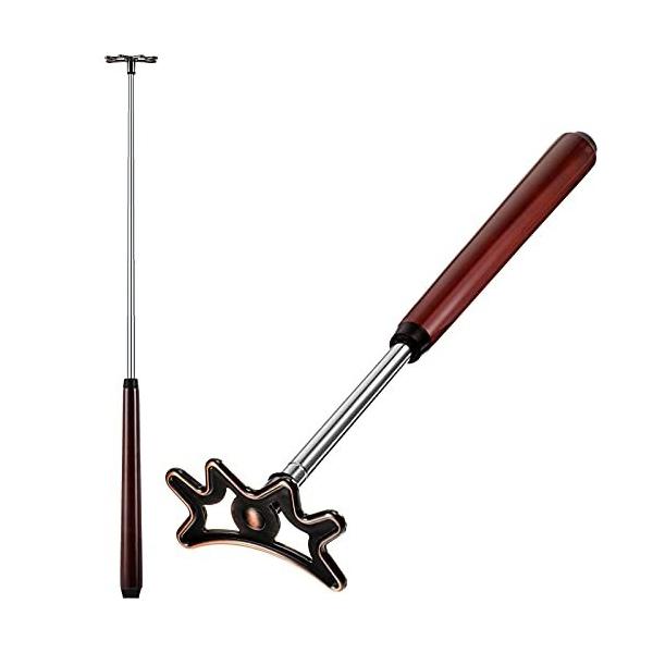 海外輸入品 ビリヤード  Sumind Retractable Pool Bridge Stick - Adjustable Billiards Cue Bridge with Removable Head, Wooden Handle &...