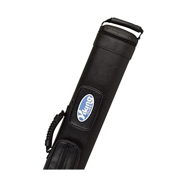 海外輸入品 ビリヤード 1x1 Viking Pool Cue Case 1x1, Hard Pool Stick Case for 1 Stick with Shoulder Strap, Vinyl Shell and Felt Int...
