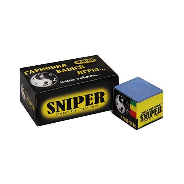 海外輸入品 ビリヤード  Sniper Pool cue Billiard Chalk - Blue - One Piece海外限定品を迅速輸入！5〜15営業日にて発送します。商品名（自動翻訳）：スナイパープールキュー ビリヤード用チョーク...
