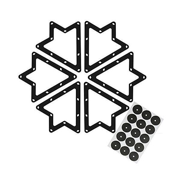 海外輸入品 ビリヤード  Cosmos Pack of 6 Sheets Magic Ball Rack Billiards Ball Rack Holder Sheet Accessories for 9 Ball and 10 Ball...