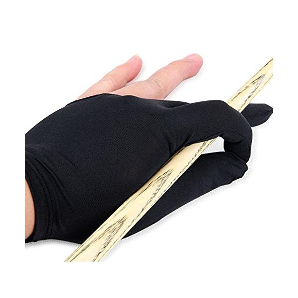 海外輸入品 ビリヤード  suzakoo 5pcs Billiard Gloves Snooker Sport Parts Three-Finger Half Glove Pool Accessories海外限定品を迅速輸入！5〜15営業日...