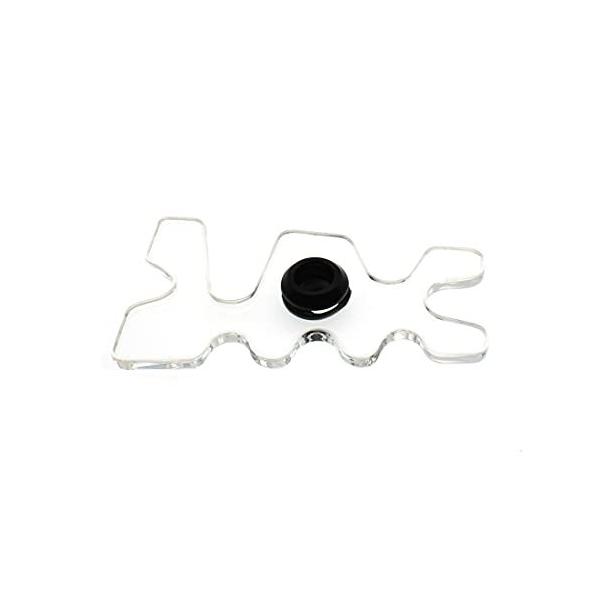 海外輸入品 ビリヤード ZCLGC-ENTER-PMMA-1P HAJXZH Clear Plastic Moosehead Pool Billiard Cue Bridge Head Pool Stick Holder Snooker/N...