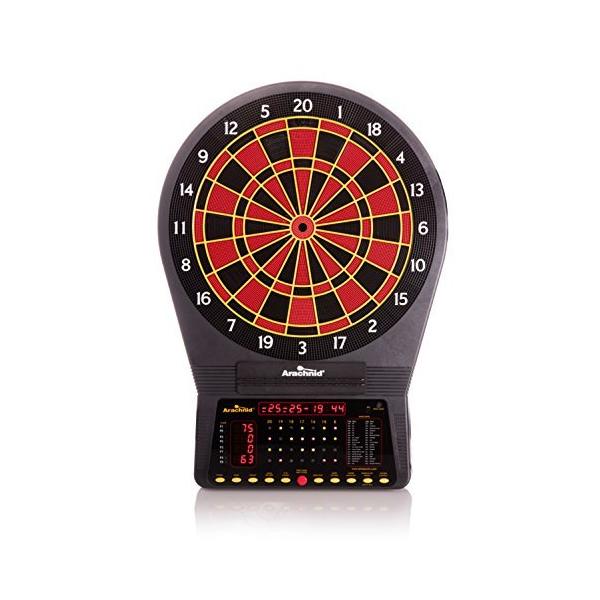 海外輸入品 ダーツ ダーツボード E750ARA Arachnid Cricket Pro 750: 15.5” regulation size featuring 36 games and 175 options. Includes 8-...