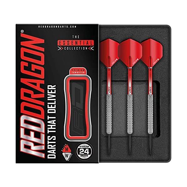 海外輸入品 ダーツ ARDD1802 RED DRAGON Hell Fire A: 24g Tungsten Darts Set with Flights &amp; Stems海外限定品を迅速輸入！5〜15営業日にて発送します。型番：A...