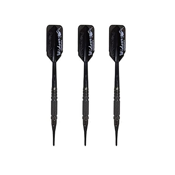 海外輸入品 ダーツ EBW-2-16 LaserDarts Black Widow Soft Tip Tungsten Darts Knurled Barrel 16 Gram海外限定品を迅速輸入！5〜15営業日にて発送します。商品名（自動...