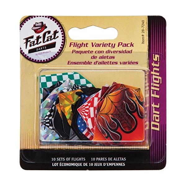 海外輸入品 ダーツ フライト 28-7240 Fat Cat Assorted Poly Pro Dart Flights: 10 Sets of Standard Flights, 30 Pieces海外限定品を迅速輸入！5〜15営業日に...
