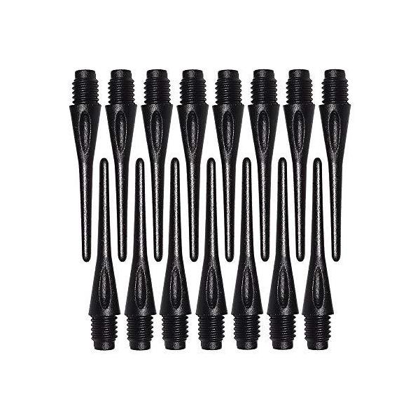 海外輸入品 ダーツ チップ ポイント DP-WMS-300P Wolftop 2BA Thread Soft Tip Dart Points 300 Pack - Plastic Dart Tips Replacement Dart Acc...