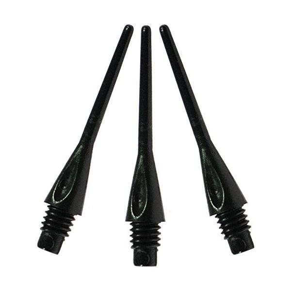 海外輸入品 ダーツ チップ ポイント 37-1605-01 Viper by GLD Products Dart Accessory: Diamond 2BA Thread Soft Tip Dart Points, Black, 1000...