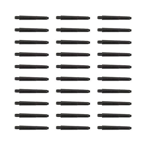 海外輸入品 ダーツ シャフト  5 Colors Choose 10 Sets (30 Pieces) 2BA Nylon Darts Shaft PC Shaft Dart Accessories Short Size 35mm (Bal...