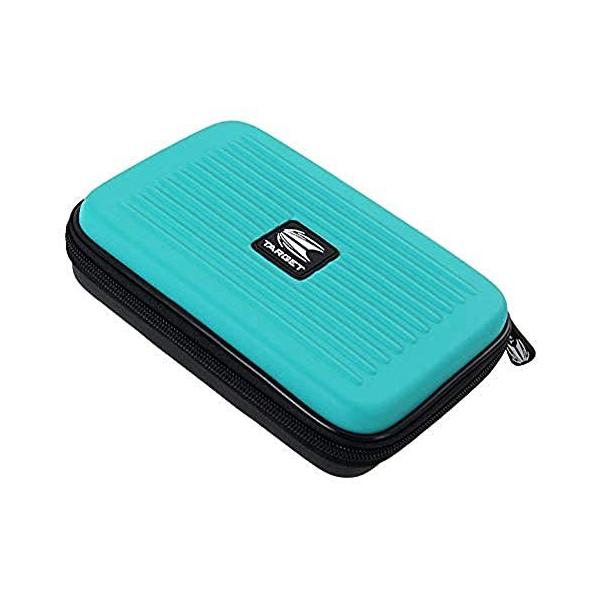海外輸入品 ダーツ 125832 Target Darts Takoma XL Darts Wallet Case, Aqua ? Holds 6 Darts, Protective EVA Holder with Double Zip L...