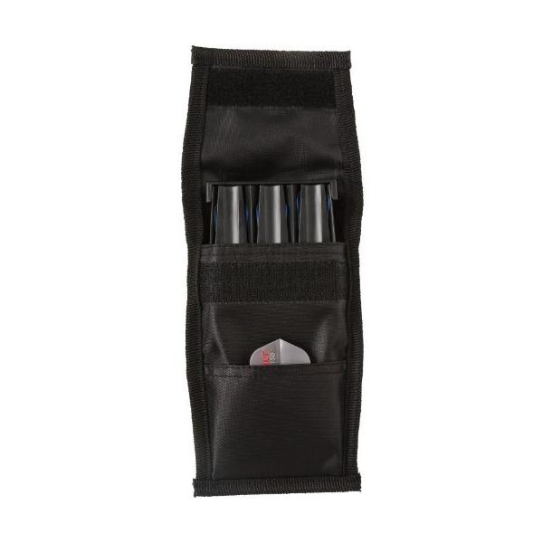 海外輸入品 ダーツ 36-0800-01 Casemaster Single Black Dart Case with Solid Plastic Insert and Flexible, Tough Nylon Covering, Hol...