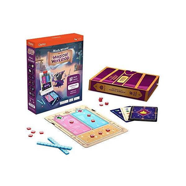オスモ 知育玩具 ipad 教育 902-00060 Osmo - Math Wizard and the Magical Workshop for iPad &amp; Fire Tablet - Ages 6-8/Grades 1-2 ...