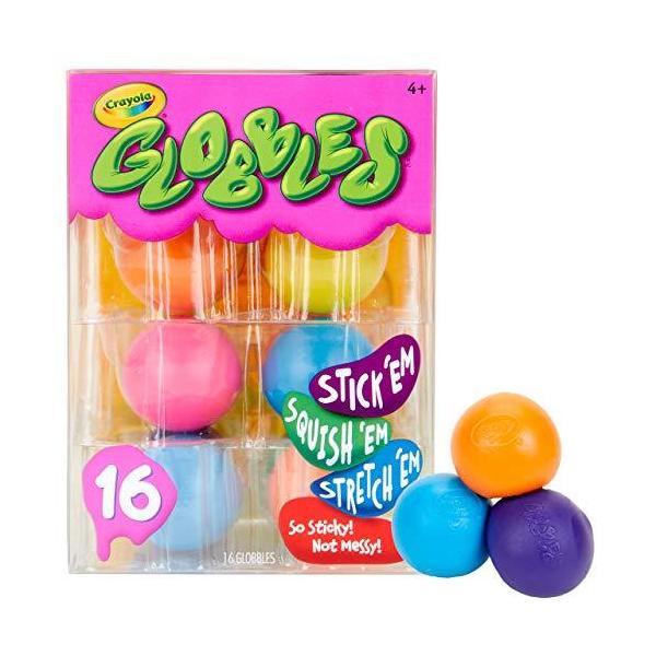 クレヨラ アメリカ 海外輸入 知育玩具 747292 Crayola Globbles Squish Toys (16ct), Easter Egg Toy &amp; Essential Easter Basket Stuffers, S...