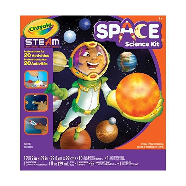 クレヨラ アメリカ 海外輸入 知育玩具 74-7408 Crayola Solar System Science Kit, Educational Toy, Gift for Kids, Ages 7, 8, 9, 10海外限定品を迅速輸入...