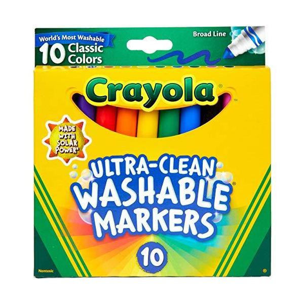 クレヨラ アメリカ 海外輸入 知育玩具 58 7851 Crayola Broad Line Markers 10ct海外限定品を迅速輸入！5〜15営業日にて発送します。型番：58 7851海外サイズ：1 Count (Pack of 10...