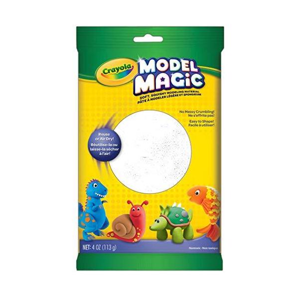 クレヨラ アメリカ 海外輸入 知育玩具 57-4401 Crayola Model Magic White, Modeling Clay Alternative, At Home Crafts for Kids, 4 oz海外限定品を迅速輸...