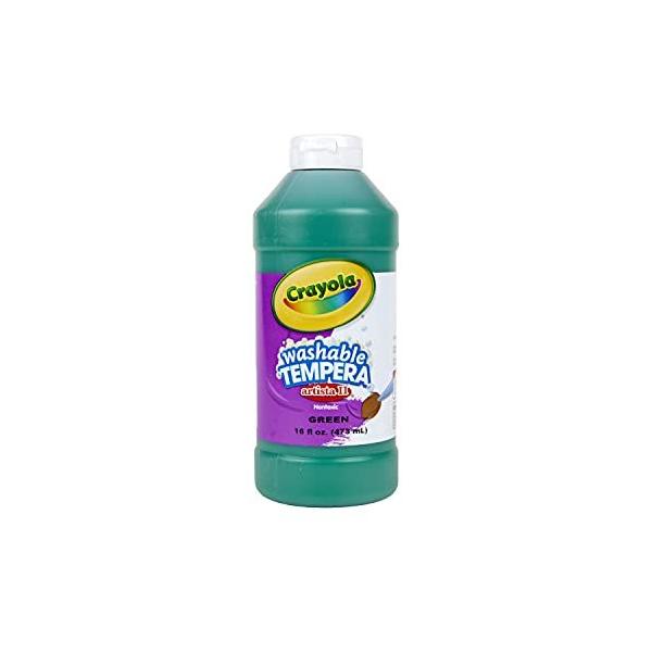 クレヨラ アメリカ 海外輸入 知育玩具 CYO543115044 Crayola Artista II Washable Tempera Paint, Pint, Green海外限定品を迅速輸入！5〜15営業日にて発送します。型番：CYO5...
