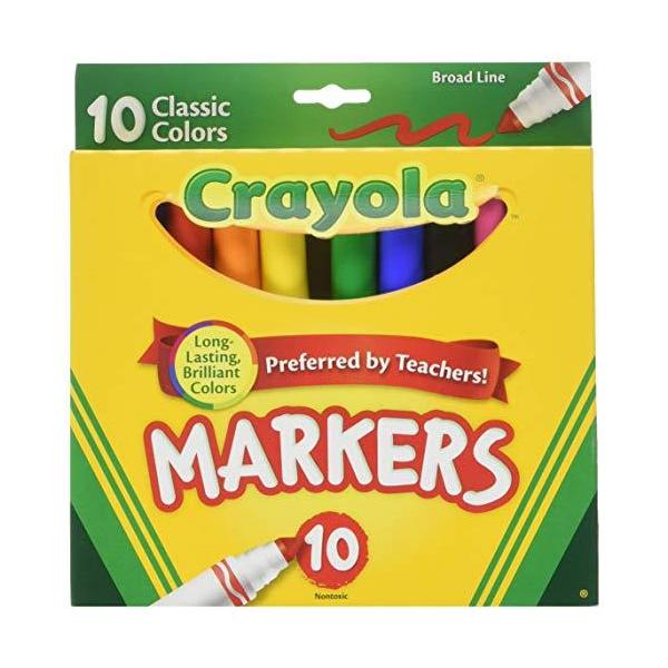 クレヨラ アメリカ 海外輸入 知育玩具 58-7722 Crayola 58-7722 Classic Color Broad Line Markers 10 Count海外限定品を迅速輸入！5〜15営業日にて発送します。商品名（自動翻訳）...