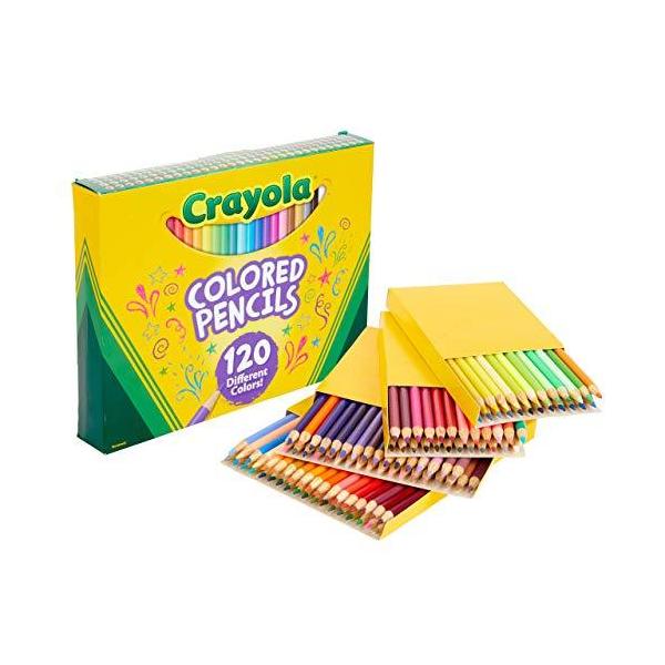クレヨラ アメリカ 海外輸入 知育玩具 688020 Crayola Colored Pencils Set for Kids (120ct), Coloring Book Pencils, Essential Easter Basket ...
