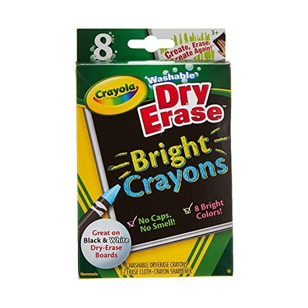 クレヨラ アメリカ 海外輸入 知育玩具 98-5202 Crayola Dry-Erase Bright Crayons, 8 count海外限定品を迅速輸入！5〜15営業日にて発送します。型番：98-5202海外サイズ：1 Count (...